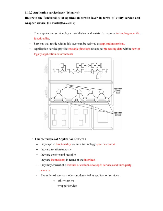 Soa Unit 3 Notes Introduction To Service Oriented Architecture Pdf Internet Computing