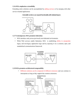 SOA unit-3-notes-Introduction to Service Oriented Architecture | PDF