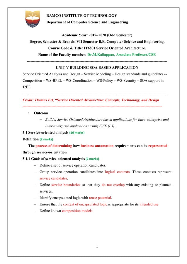 Building Service Oriented Architecture based applications | PDF