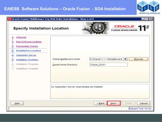 OFM 11.1.1.6 SOA Installation | PPT