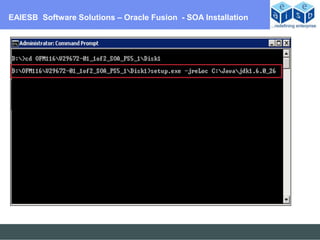 OFM 11.1.1.6 SOA Installation | PPT