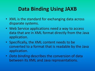 Soa 29 jaxb data binding | PPT