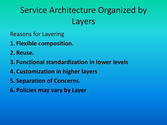 Soa 4 soa evolution | PPT