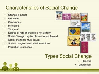 Social Change & Social Evolution | PPT