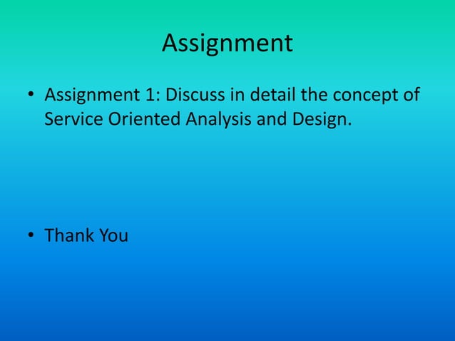 Soa 5 service oriented analysis and design | PPT