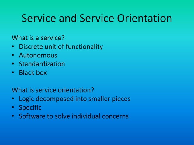 Soa 5 service oriented analysis and design | PPT