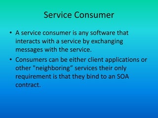 Soa 6 service architecture components | PPT | Free Download