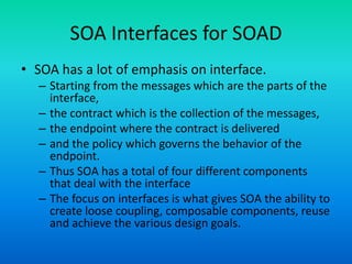 Soa 6 service architecture components | PPT | Free Download
