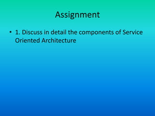 Soa 6 service architecture components | PPT