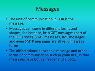 Soa 6 service architecture components | PPT | Free Download