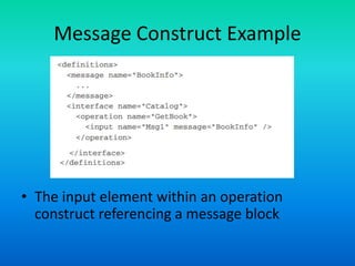 Soa 9 soa technologies wsdl | PPTX