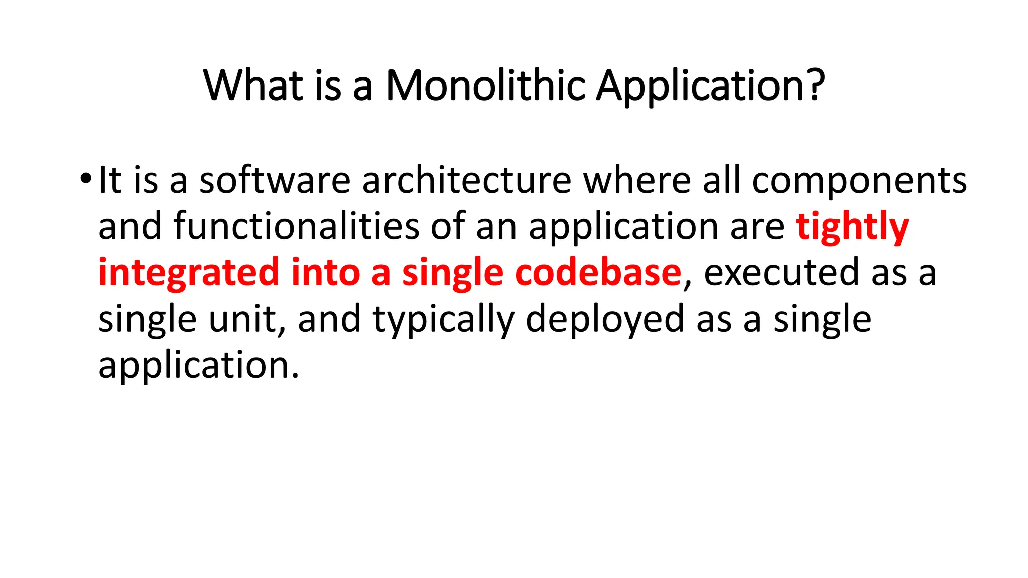 SOA and Monolith Architecture - Micro Services.pptx