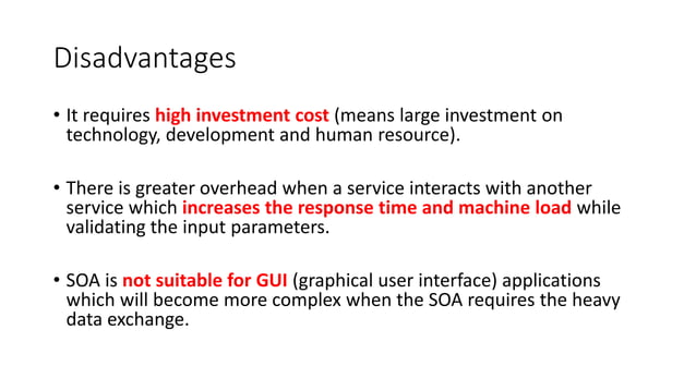 SOA and Monolith Architecture - Micro Services.pptx | Computing | Technology & Computing
