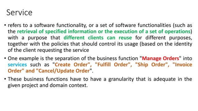 SOA and Monolith Architecture - Micro Services.pptx | Computing | Technology & Computing