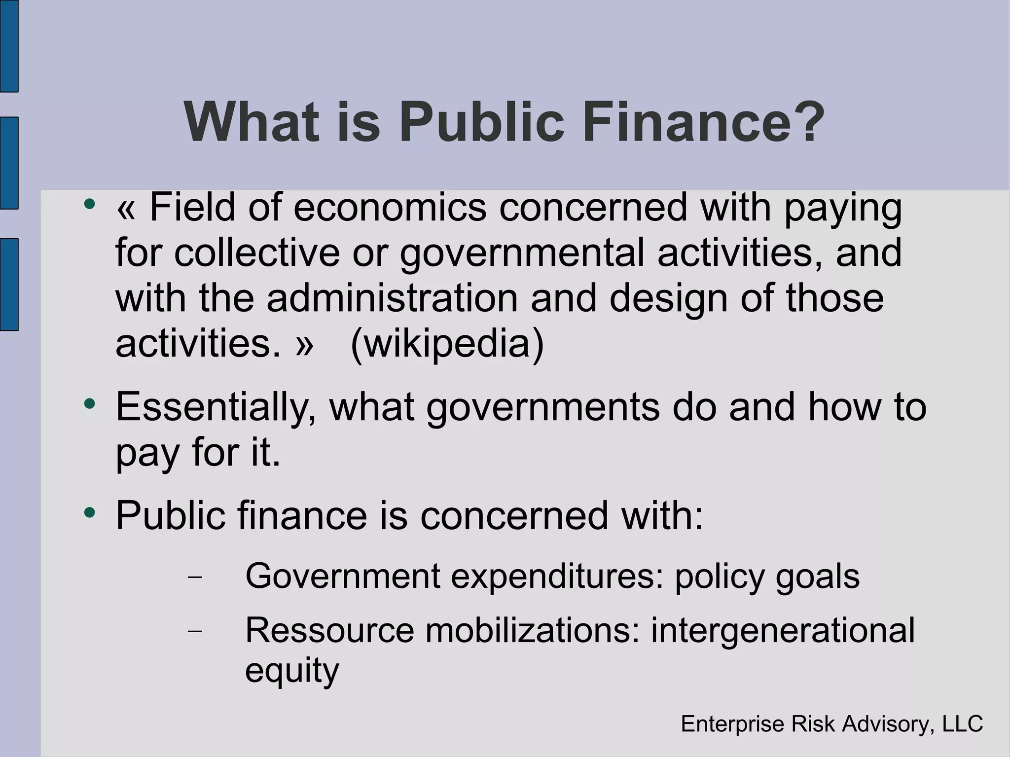 PUBLIC FINANCE | PDF