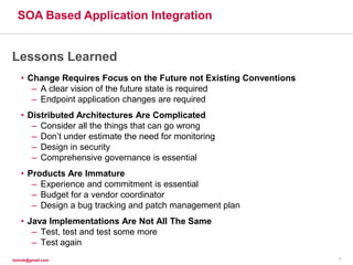 Soa Based Integration | PDF