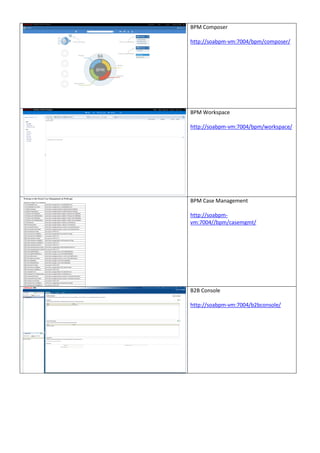 Oracle SOA, BPM, OSB, BAM, & B2B 12C | PDF | Operating Systems | Computer Software and Applications