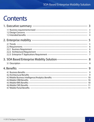 SOA Based Enterprise Mobility Solution - whitepaper | PDF