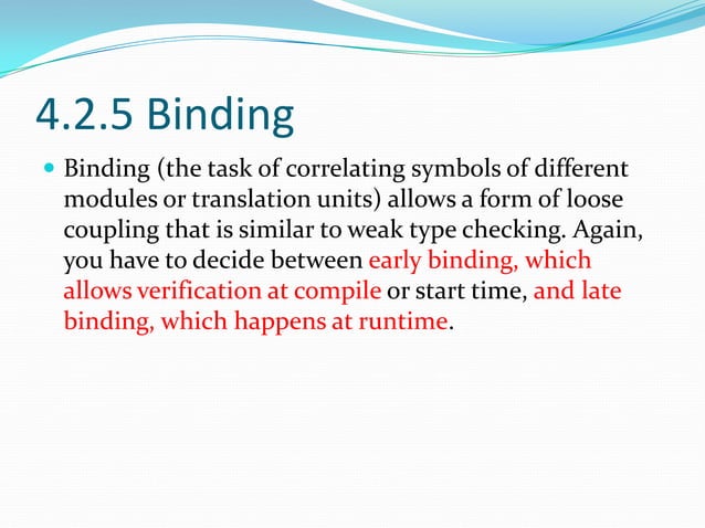 Lecture 04 - Loose Coupling | PPTX
