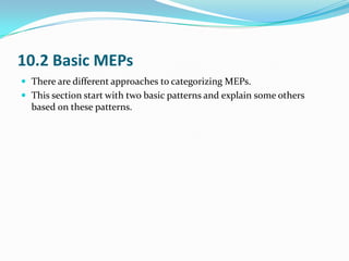 Lecture 10 - Message Exchange Patterns | PPTX