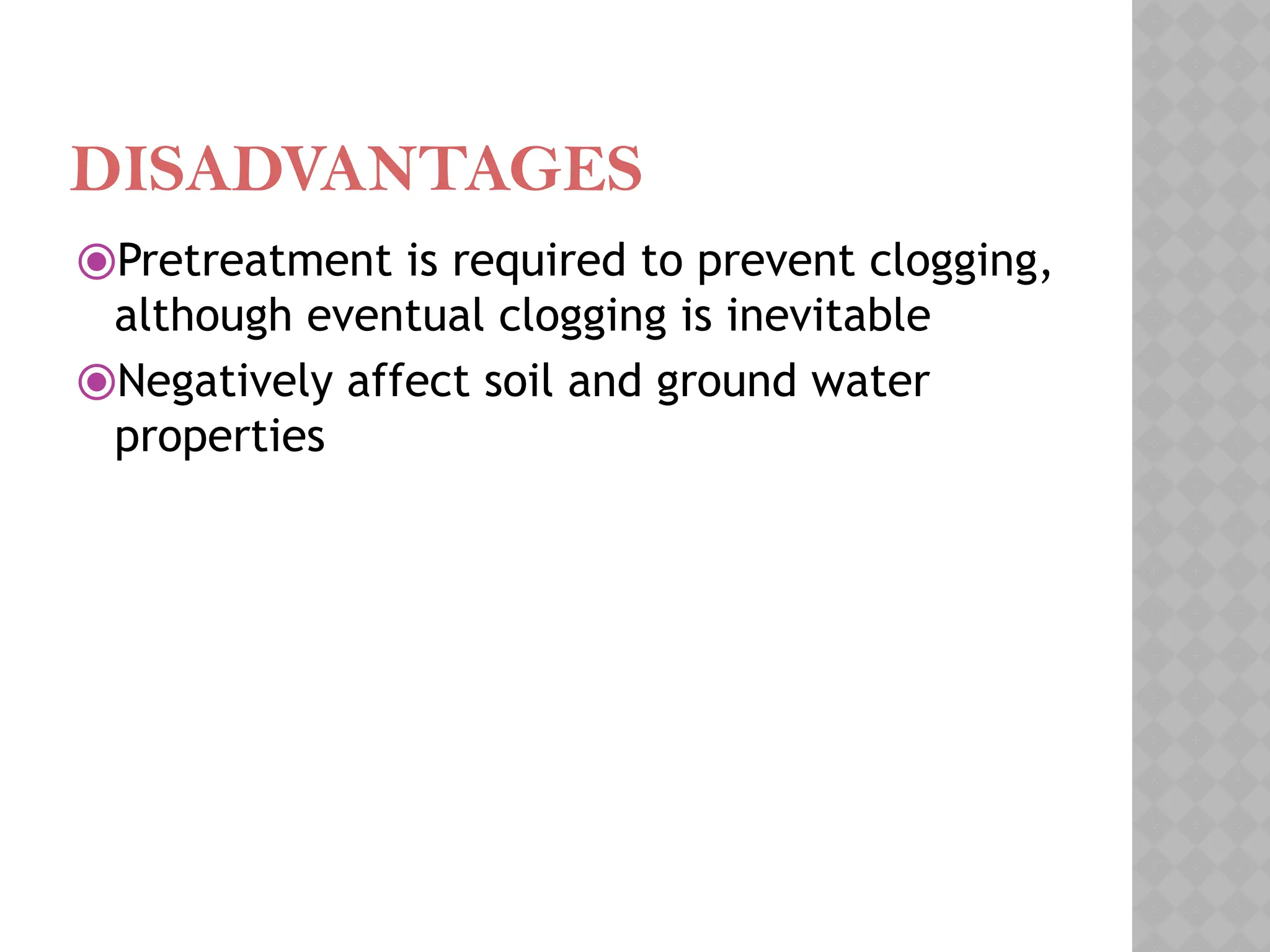An overview of soakage pits it's advantages and disadvantages | PPT