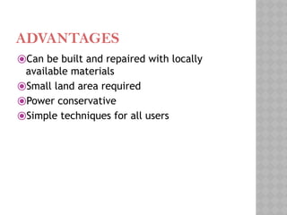 An overview of soakage pits it's advantages and disadvantages | PPTX