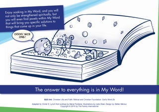Soak in God's Word | PDF