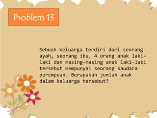 Math Puzzle_Soal-Soal Logika Sederhana | PPTX