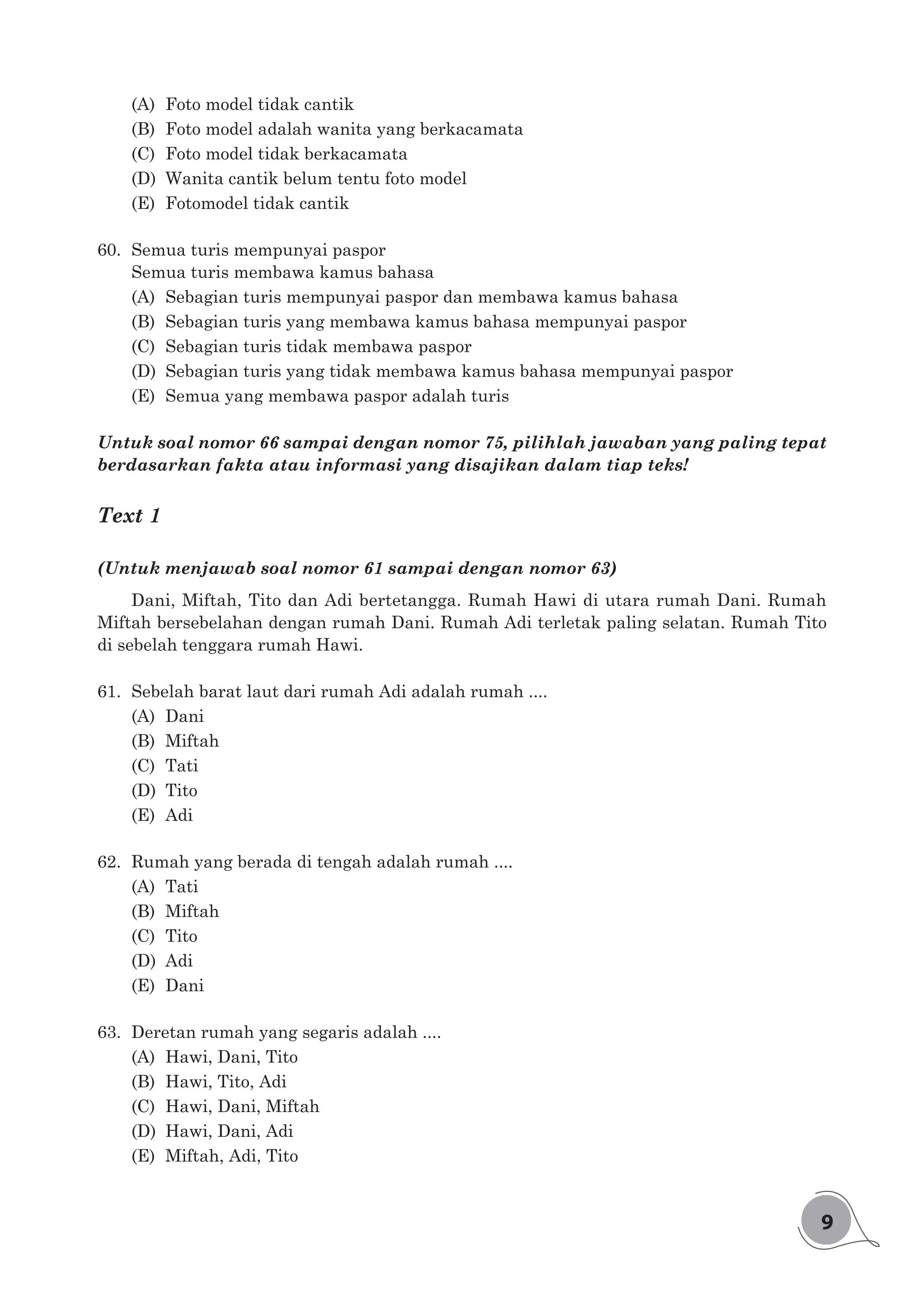 Soal cpns-paket-14 | PDF