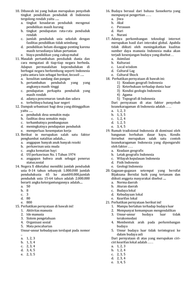Soal-geografi-xi-peminatan | DOCX