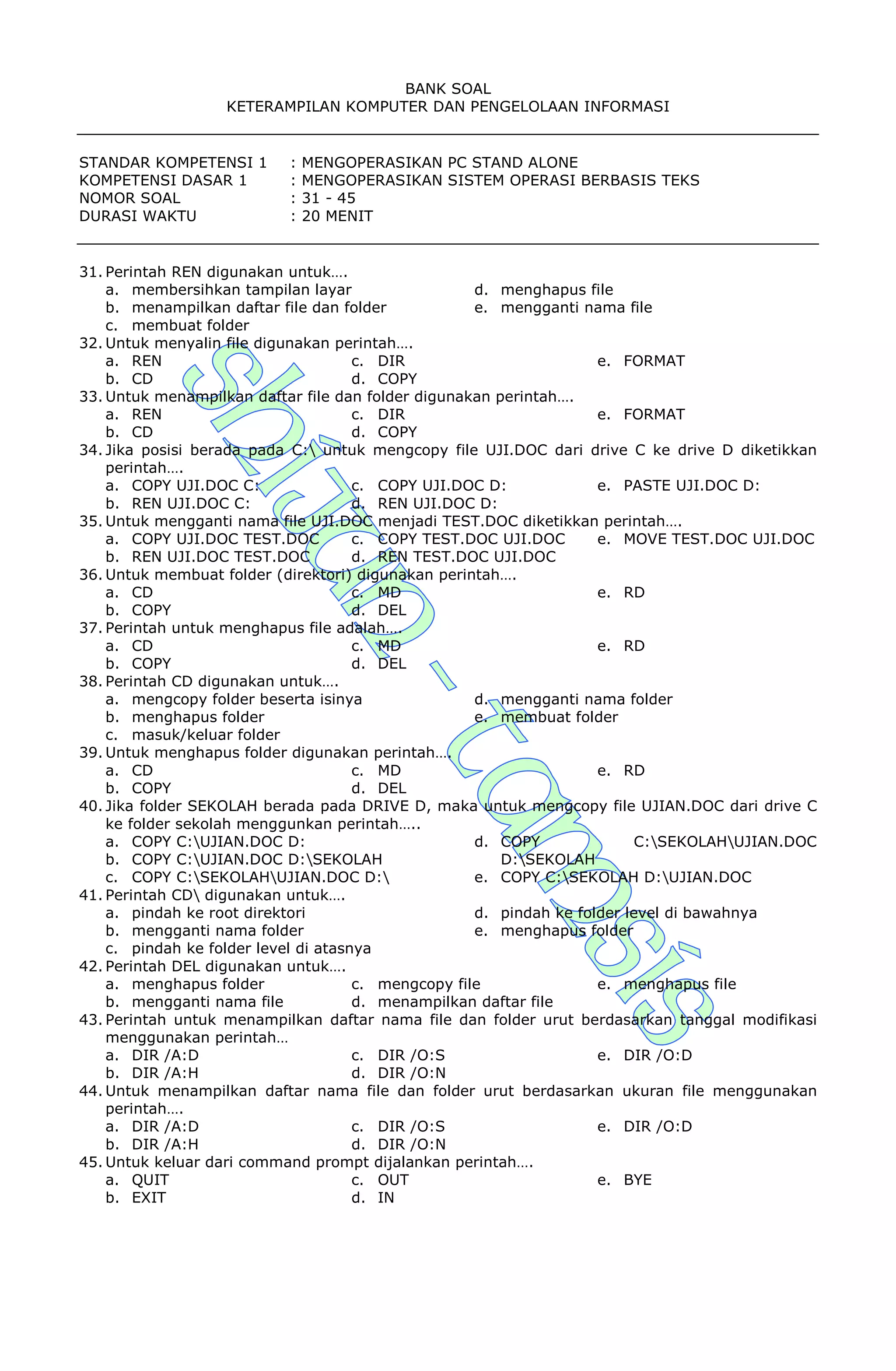 Soal kkpi-sk1-kd1-bag03 | PDF