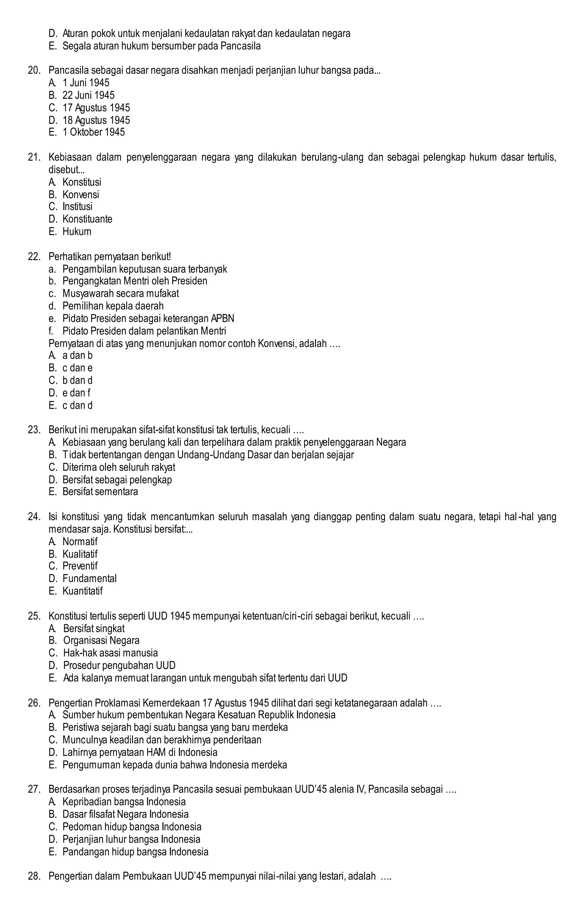 Soal latihan-uts-kelas-x | PDF