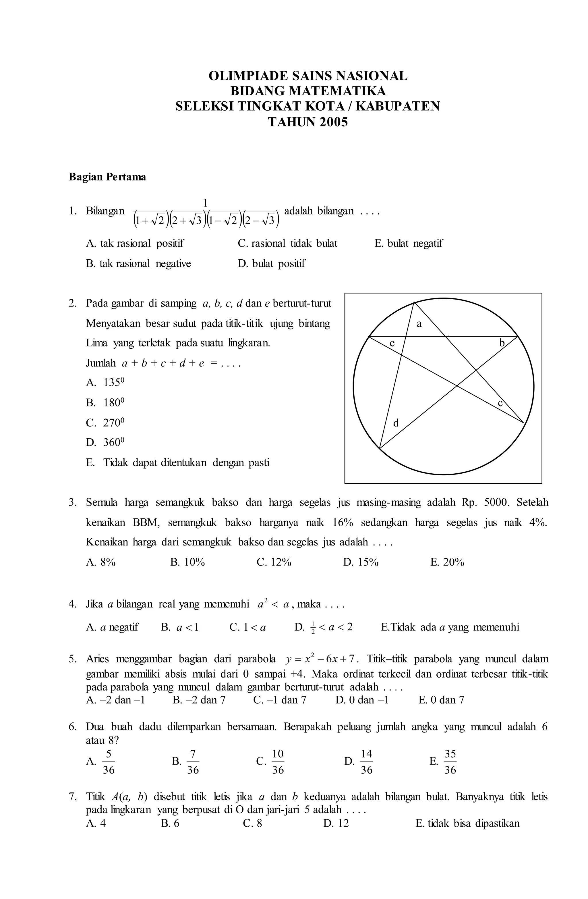 Soal osn-matematika-sma-tingkat-kab-2002-s-d-2011 | DOC