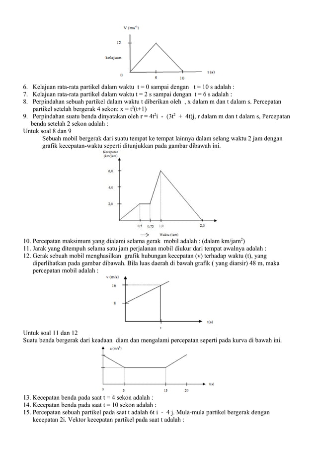 Soal Soal Glb Dan Glbb Doc