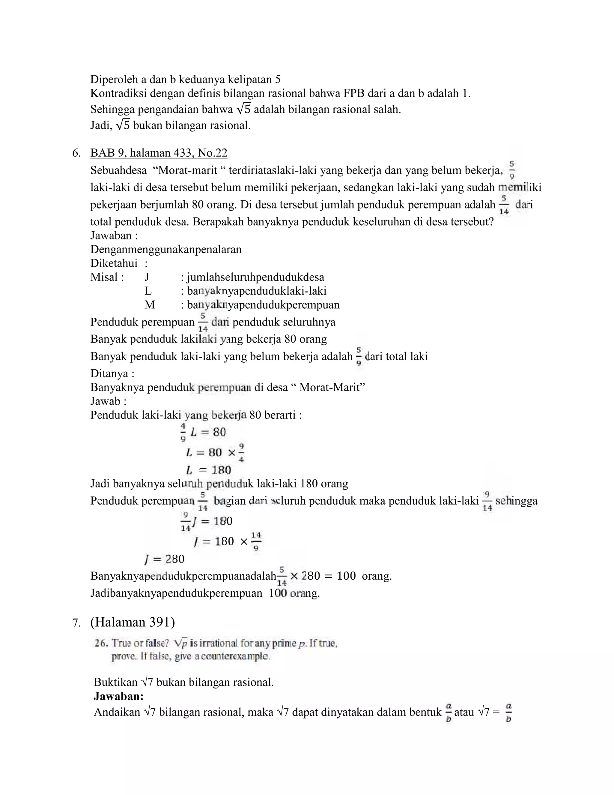 Soal soal problem-solving dan pembahasannya | PDF