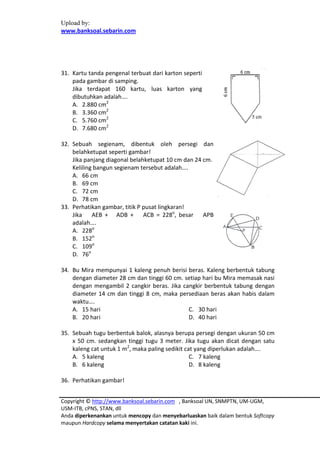 Soal un-mat-2011-alt | PDF