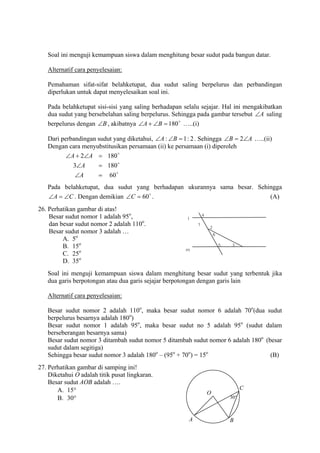Soal un-matematika-smp-dan-pembahasannya-a | PDF
