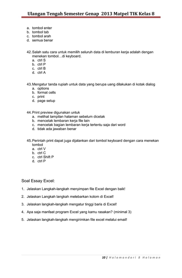 Soal uts-tik-kelas-8-smp-labschool-jakarta-cetak | DOC