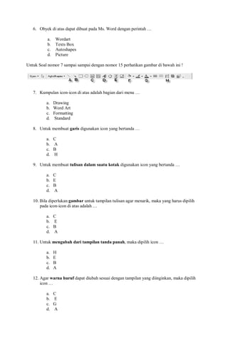 Soal uts-tik-smp-kelas-7-semester-1 | PDF