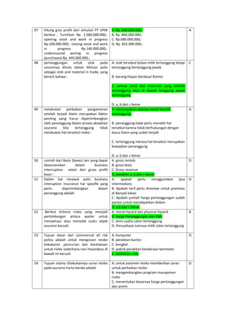 SOAL ujian AAMAI Subjeck 901 PAKAI UJIAN - Lengkap.pdf