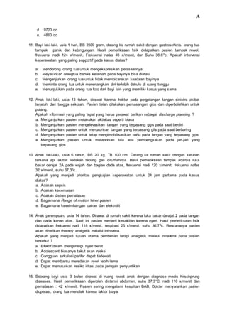 Soal a keperawatan | DOCX