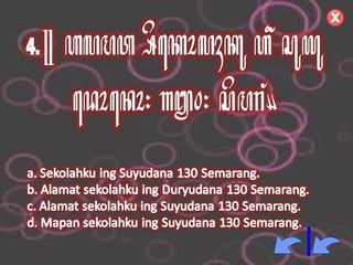 Soal aksara jawa | PPT