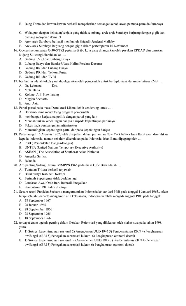 SOAL AM SNI EDIT madrasah aliyah 2024 sem 2 | PDF