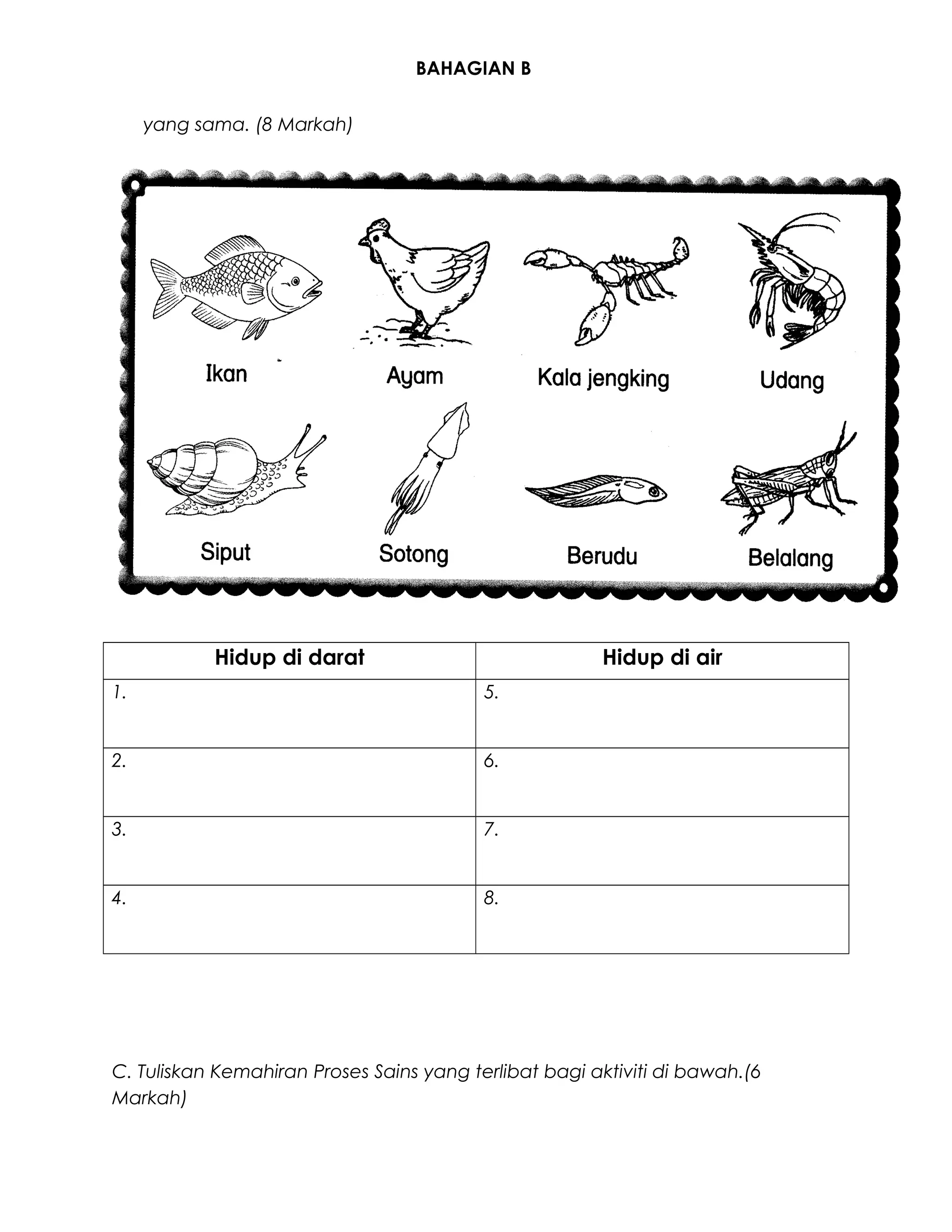 Soalan sains tahun 3 | DOC