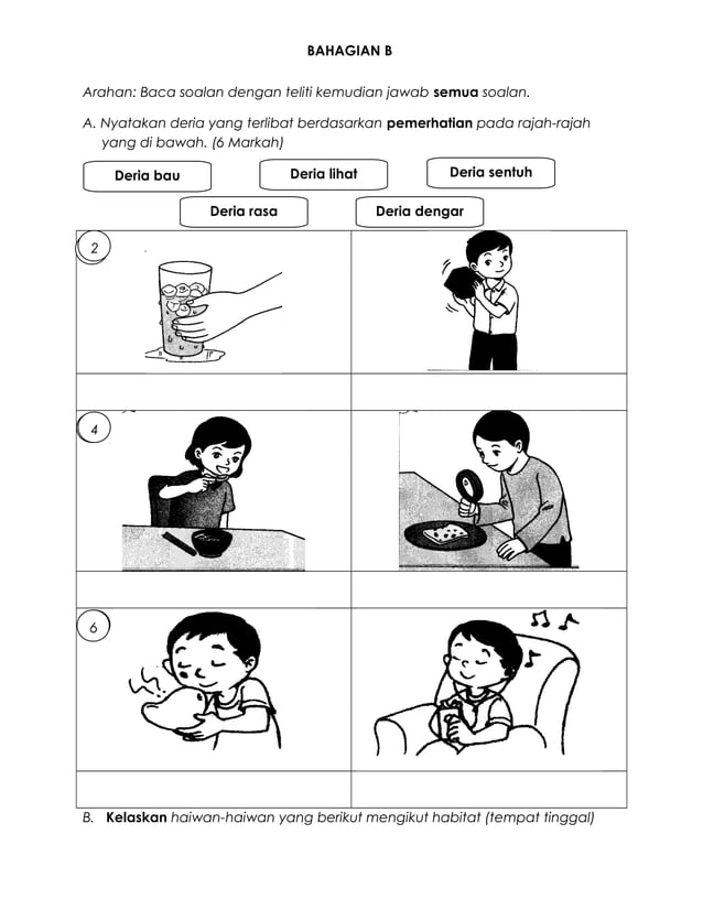 Soalan sains tahun 3 | DOC