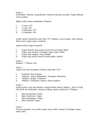 Soalan kuiz-kemerdekaan-2017 | DOCX