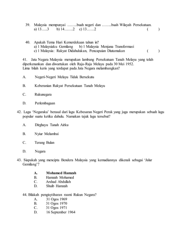 Soalan kuiz-kemerdekaan-2017 | DOCX