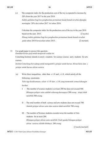 Soalan mt-k2-pp-spm-t5-2017-set-a | PDF