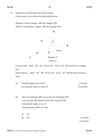 Soalan mt-k2-pp-spm-t5-2017-set-a | PDF
