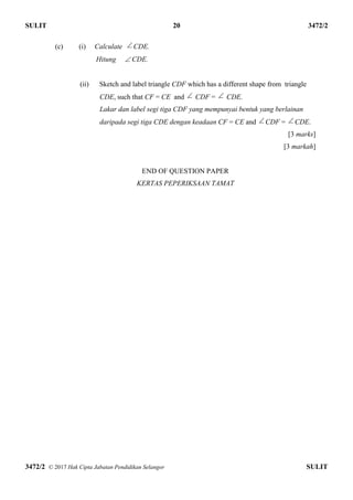 Soalan mt-k2-pp-spm-t5-2017-set-a | PDF